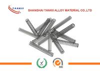 China Nickel Chrome Alloy Heating Elements - Ni80Cr20 Grade with 1200°C Max Temperature and 1.09 Ω mm²/m Resistivity for sale
