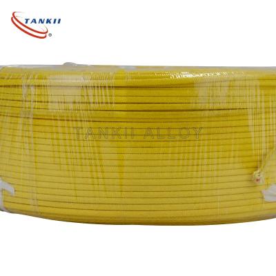 China 300V K Type Thermocouple Extension Wire 2.0mm Braided Shield -200 to 1000C for sale
