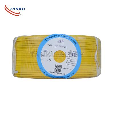 China ISO Certified K Type Thermocouple Extension Wire Chromel Alumel Fiberglass Insulation -200C to 1000C for sale