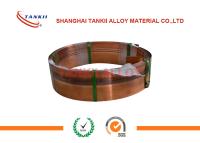 China Manganin Nickel Copper Alloy Strip 0.01-7mm Thickness for Ultra High Pressure Sensitive Material for sale
