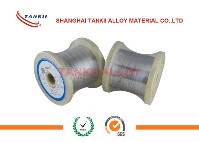 China Silver Flat NiCr Alloy Ribbon Ni35Cr20 0.18x2mm Anti Oxidation 1100C for sale