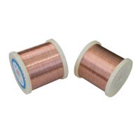 China Copper Nickel Resistance Wire CuNi10 0.15 Ohm mm2/m 250C Max Temp for sale