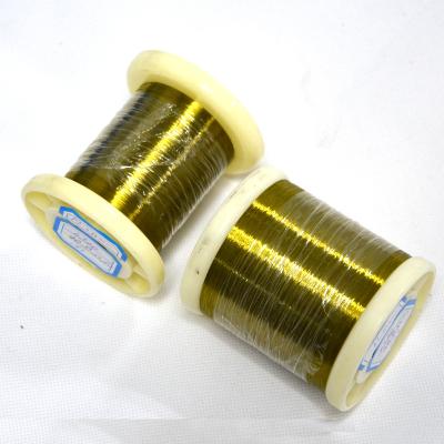 China 180c Class H Enamelled Copper Nickel Wire CuNi40 CuNi44 Constantan for sale