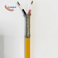 China K Type Thermocouple Wire 14AWG 24AWG 32AWG Chromel Alumel FEP PFA Insulation SS Shielding for sale