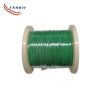 China IEC Standard K Type Thermocouple Cable FEP Insulation 0.5mm Single Conductor Green White for sale