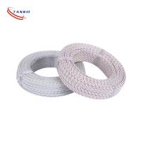 China Fiberglass Insulated Thermocouple Extension Cable 7/0.2mm Conductor for Temperature Sensor Connection for sale