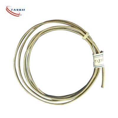 China Tankii Type K J E N T Thermocouple Cable 2x16AWG 2x20AWG 2x24AWG Fiberglass Insulated Screened for Metallurgy for sale