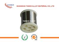 China 0.132mm Bright Silver Karma Alloy Strip 6J22 Resistance for Heating Cable for sale