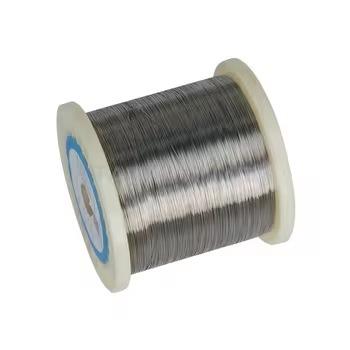 China Ni80Cr20 Nichrome Alloy Flat Wire for High-Temperature Heating Elements for sale