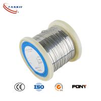 China Nichrome 80 Wire Ni80Cr20 Flat Wire for Heating Elements 1250°C Max for sale
