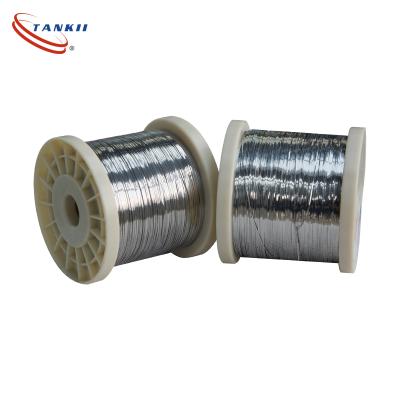 China FeCrAl 13/4 Alloy 0Cr13Al4 Heating Resistance Ribbon Flat Wire 650°C Max for sale