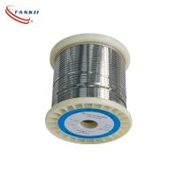China Ni80Cr20 Nichrome 80/20 Flat Ribbon Wire 0.025-2mm Thickness High Temperature 1200°C for 3D Printer Heater for sale