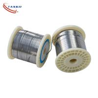China Ni80Cr20 Nichrome 80/20 Flat Ribbon Wire 0.025-2mm Thickness High Temperature 1200°C for 3D Printer Heater for sale