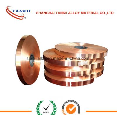 China CuMn12Ni Manganin Resistance Strip 0.01-7mm Thickness Alloy Foil Low TCR for Ammeter Shunt for sale