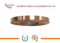 China C1720 Beryllium Copper Alloy Strips 0.8mm Thick 200mm Width with 1070-1210 Kg/mm² Tensile Strength for sale