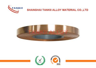 China C1720 Beryllium Copper Alloy Strips 0.8mm Thick 200mm Width with 1070-1210 Kg/mm² Tensile Strength for sale