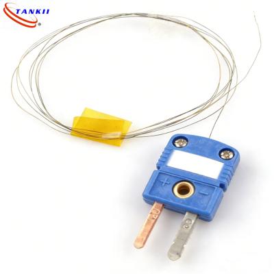 China T Type Ultra Thin 0.08mm Thermocouple Sensor Copper Constantan for Medical Use for sale