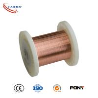 China Enameled Copper Nickel Wire CuNi44 0.49 Ohm mm2 m for Seat Heating 240C High Temperature for sale