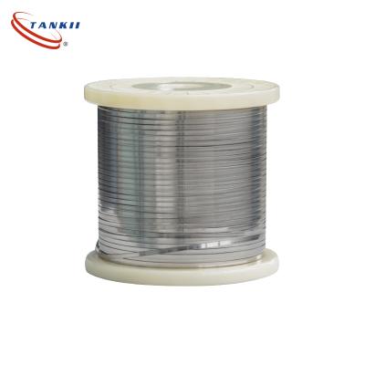 China 0Cr25Al5 FeCrAl Flat Wire 0.13x0.4mm High Temperature 1400°C Anti-Oxidation Heating Element for sale