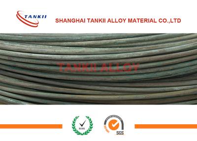 China 6-8mm Oxidized Fecral Resistance Heating Wire Cold Rolled High Resistivity 0Cr25Al5 for sale