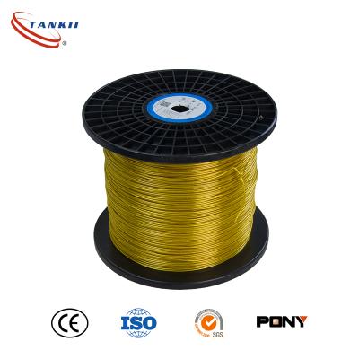 China Enameled Pure Nickel Wire 0.08mm 240℃ for Automotive Micro Sensor Winding for sale