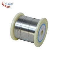 China FeCrAl 145 Flat Wire 1250C Furnace Heating Element Corrosion Resistant Strip for sale