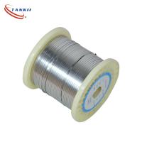 China FeCrAl Alloy Flat Wire 1250°C Max Temperature Bright Surface for Electric Heater Components for sale