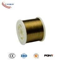 China Enameled CuNi44 High Resistance Wire 0.02-1.5mm for Precision Resistors and Sensors for sale