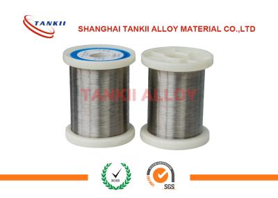 China 6J40 Precision Alloy Round Wire Low Resistance 0.0171 Ohm mm2/m Ultrathin Silver Bright Wire for sale