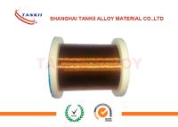 China Type K Thermocouple Enameled Copper Wire 46-43 SWG 0.02-8.00mm 155°C Thermal Class for sale
