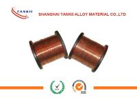 China Type K Thermocouple Enameled Copper Wire 46-43 SWG 0.02-8.00mm 155°C Thermal Class for sale