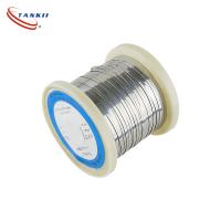 China 0.06*0.1mm Nichrome Wire Ni80Cr20 Strip with 1200°C Max Working Temperature and Bright Annealed Soft Condition for Heating Elements for sale