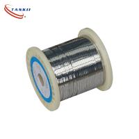 China FeCrAl 0Cr25Al5 Flat Wire Iron Chromium Aluminum Alloy Ribbon with High Temperature Stability Oxidation Resistance and Long Service Life for sale