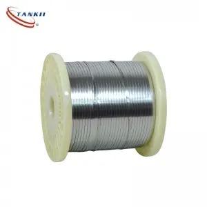 China 0.06*0.1mm Nichrome Wire Ni80Cr20 Strip with 1200°C Max Working Temperature and Bright Annealed Soft Condition for Heating Elements for sale