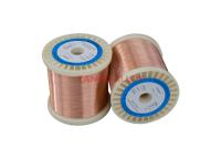 China Round Copper And Nickel Alloy Wire CuNi6 / CuNi10 For Automobile Heating Elements for sale