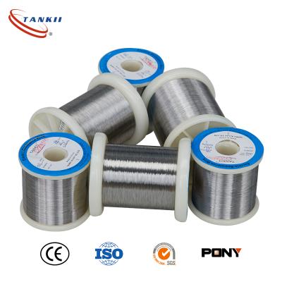 China Ni80Cr20 Nichrome Resistance Wire for Cartridge Heater Coils with High Oxidation Resistance up to 1200°C for sale
