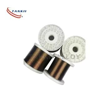 China Enameled Ni80Cr20 Nichrome Heating Resistance Alloy Wire with 0.02mm Min Size and 155-240°C Thermal Class for Corrosion Resistant Applications for sale