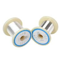 China Single / Stranded Silver Plated Copper Wire (SPC) With Outstanding Heat And Corrosion Resistance Used For Aerospace Cables High-temperature Cables for sale