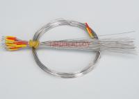 China Platinum 90 Rhodium10 Thermocouple Bare Wire 0.25mm 2600 Degrees High Temperature for sale