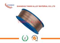 China 0.83x3.0mm Manganin Flat Wire Bright Color Bobbin Pack for Ammeter Shunts Resistor Cryogenic for sale