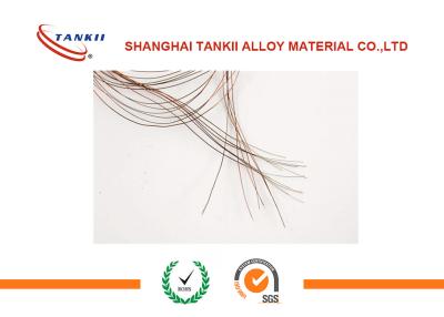 China Type T Thermocouple Enameled Copper Wire 0.02-8.00mm for Medical Measuring for sale