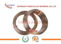 China CuMn12Ni4 Manganin Wire 6J13 6J12 6J8 Resistivity 0.44 uΩm for Precision Instruments for sale