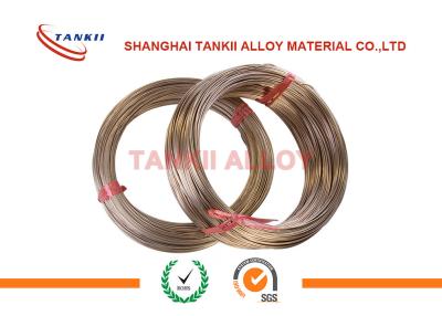 China CuMn12Ni4 Manganin Wire 6J13 6J12 6J8 Resistivity 0.44 uΩm for Precision Instruments for sale