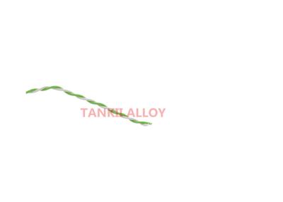 China 32AWG 20AWG K Type Thermocouple Cable FEP PTFE Insulated 200C Green White for sale