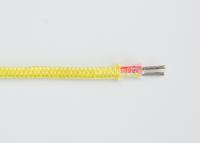 China Copper Constantan Type T Thermocouple Extension Wire -50°C to +400°C Temperature Range with Fiberglass PVC PTFE Insulation for sale