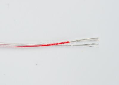 China PFA Insulated Thermocouple Cable Type K JX 2x0.5mm Custom Color ISO 9001 for sale