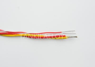 China ANSI Standard Thermocouple Cable Wire KX JX TX Type 2 Conductors NiCr-NiAl -40 to 400C for sale