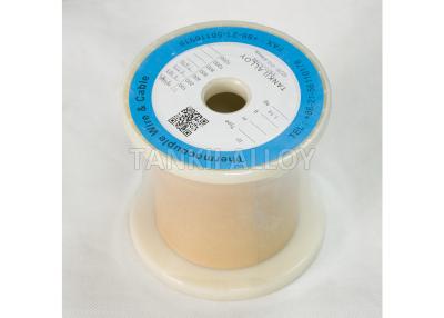 China 26AWG J Type Iron Constantan Thermocouple Wire 0.4mm IEC60584 Class 1 for sale