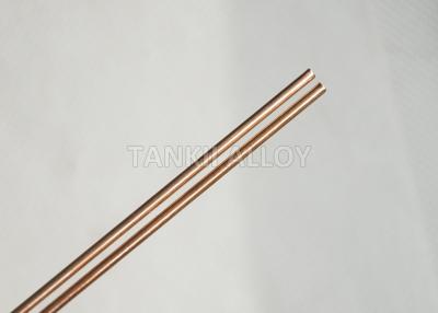 China 6mm Manganin Copper Alloy Straight Bright Rod 0.44 Ohm mm2/m Resistivity Non Insulation for sale