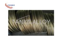 China High Temperature FeCrAl Alloy Wire TK A-1 0.02-8.0mm Diameter 1400°C for sale
